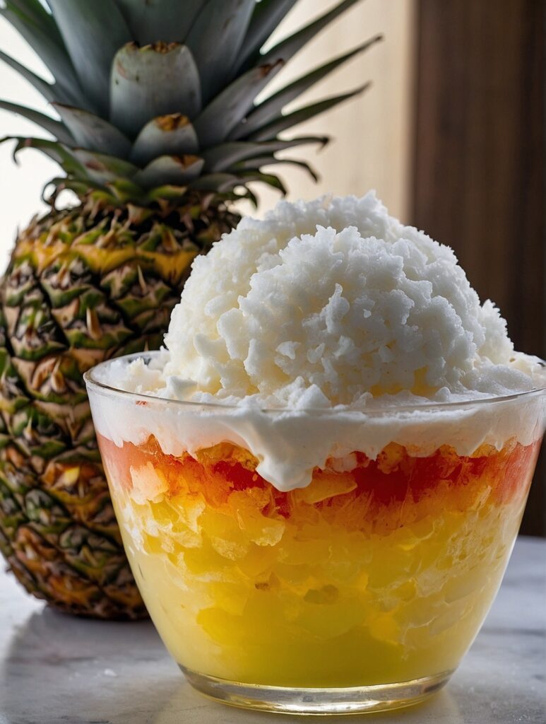 Pina Colada Snow Cone recepie
