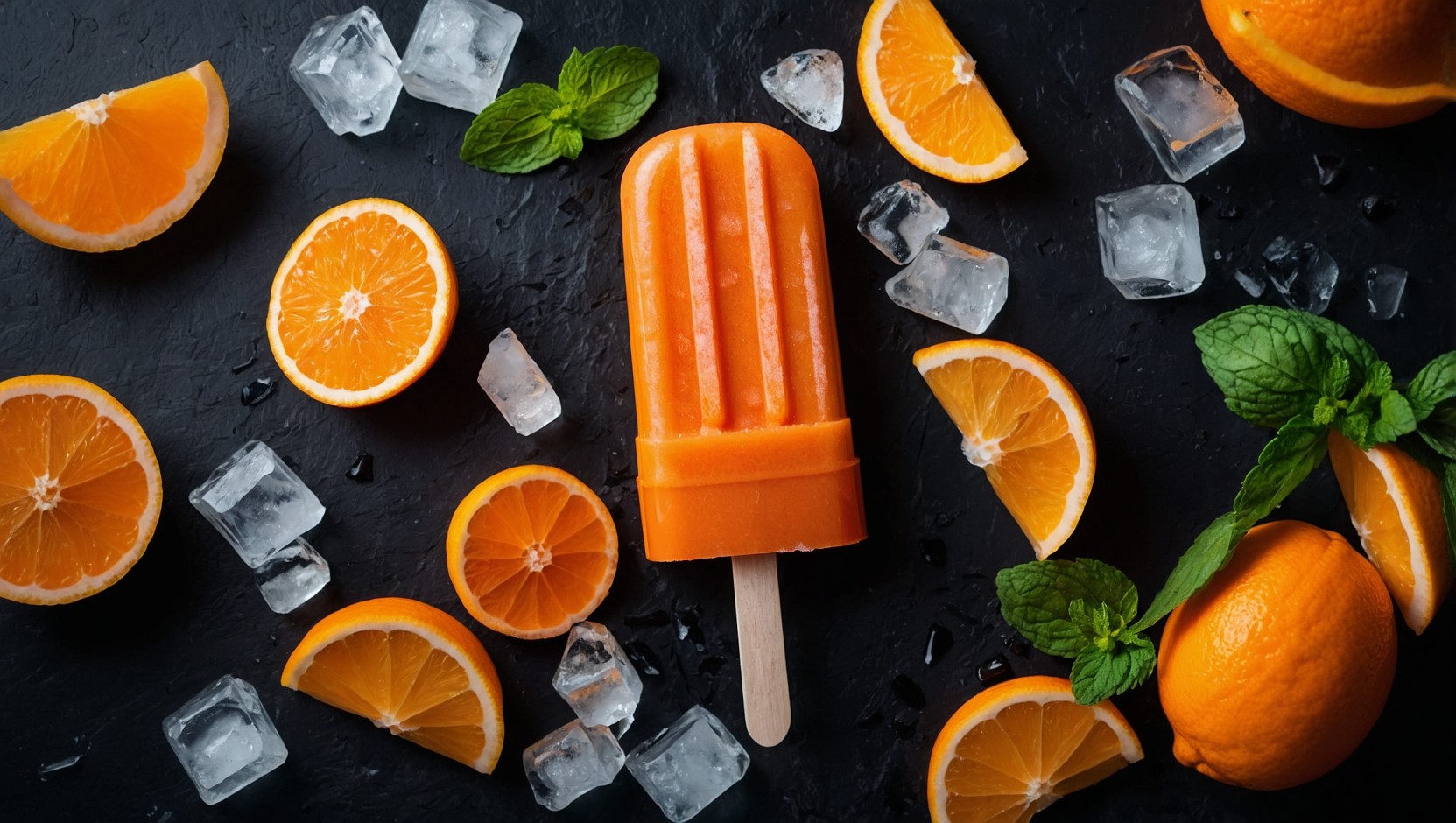 Eesy Orange Popsicles